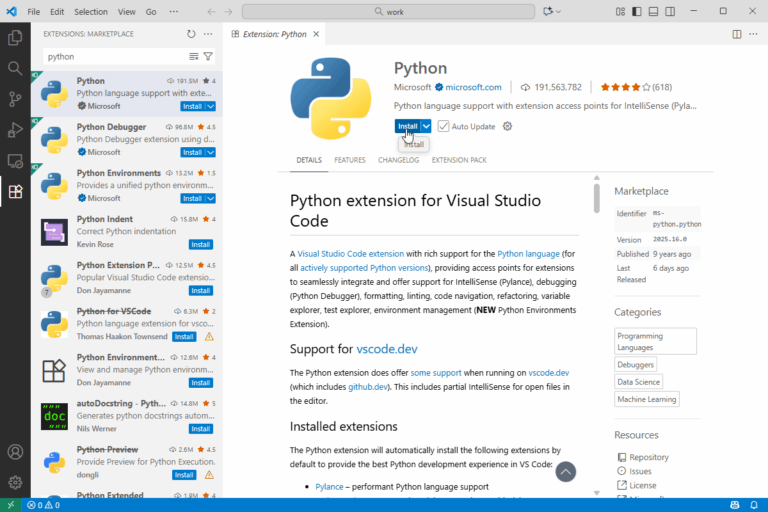 PythonとVSCodeの始め方｜無料で簡単環境構築